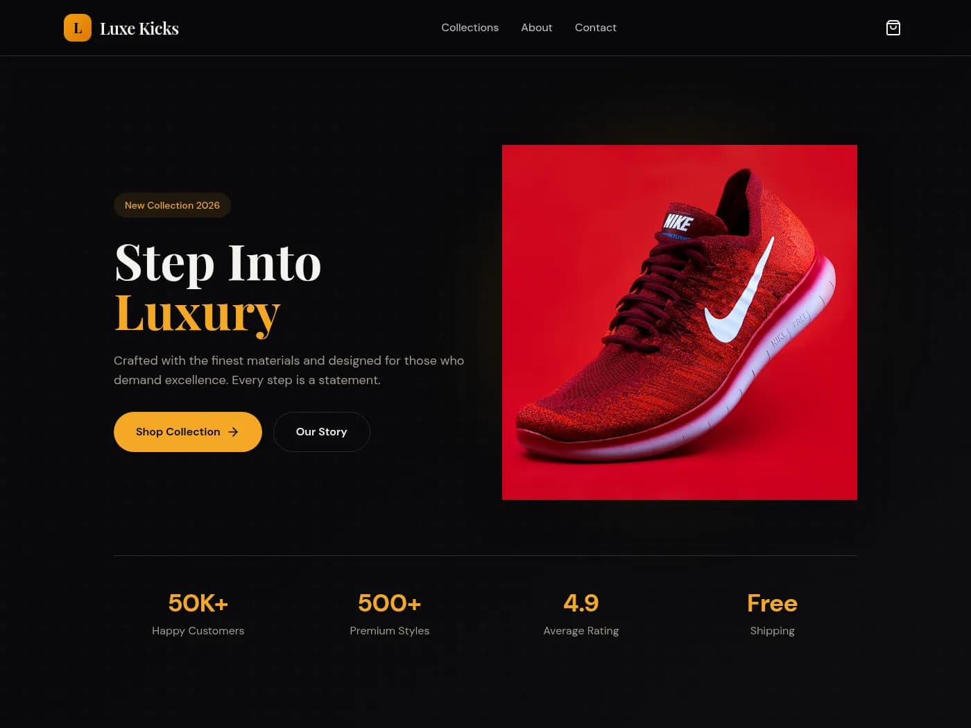 Luxe Kicks Storefront