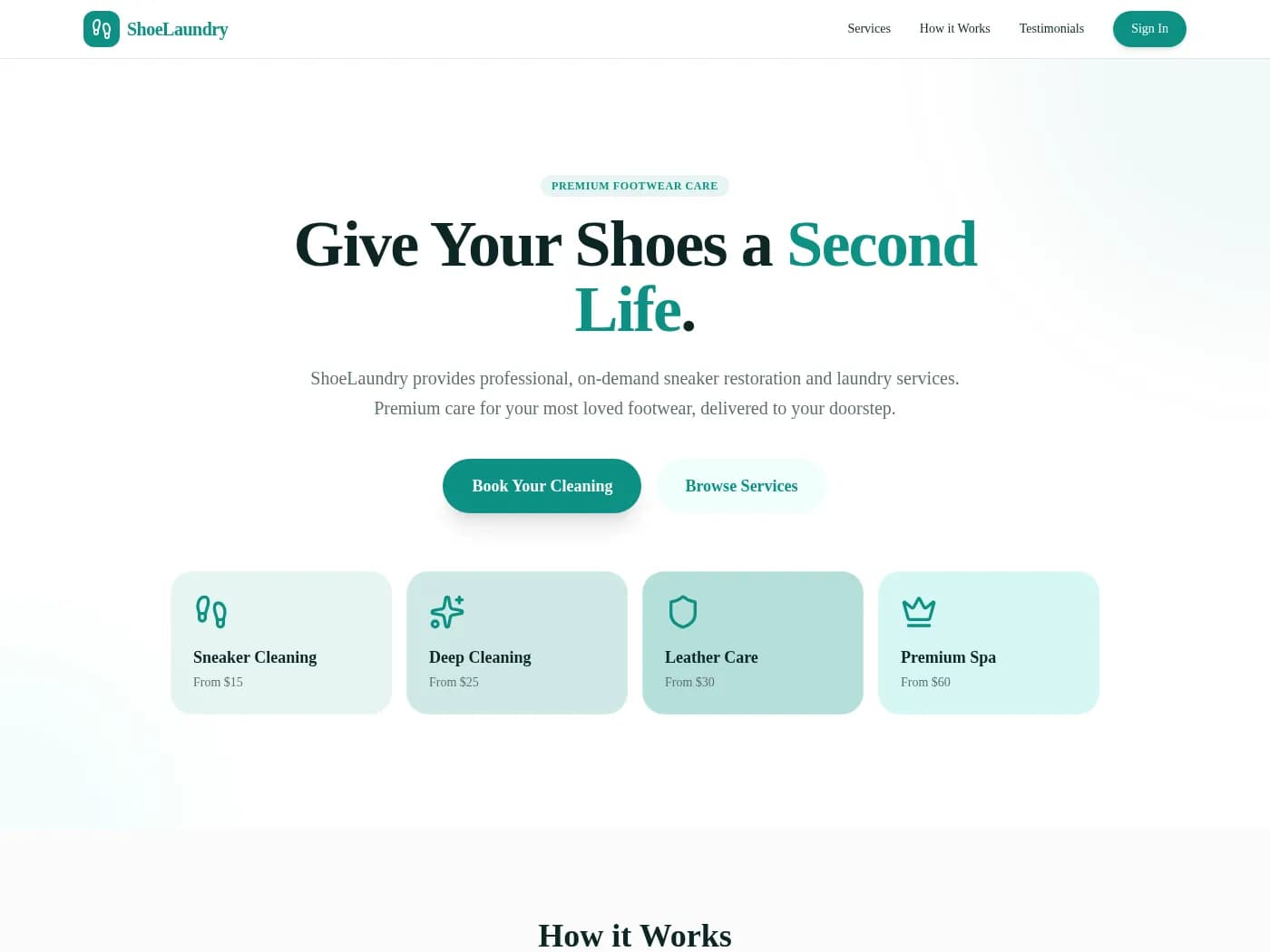 ShoeLaundry Platform