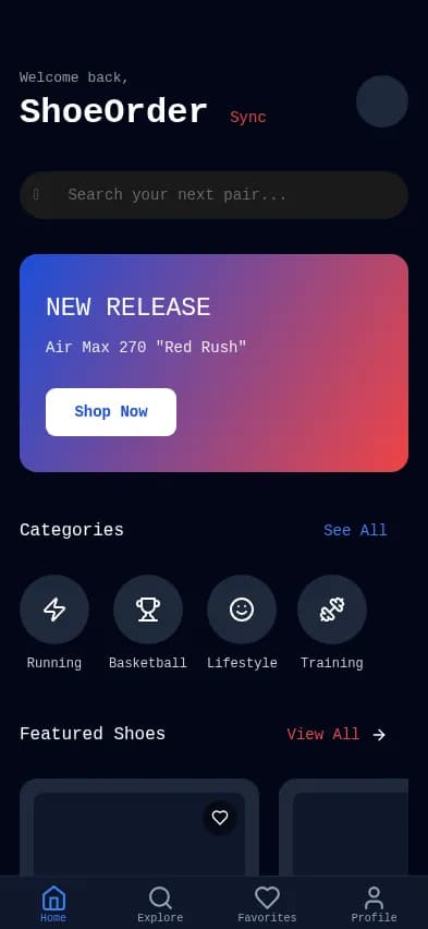 ShoeOrder Sync