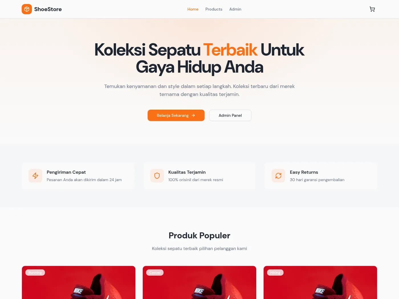 ShoeStore Online