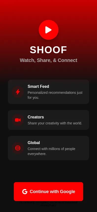 SHOOF Video Streamer