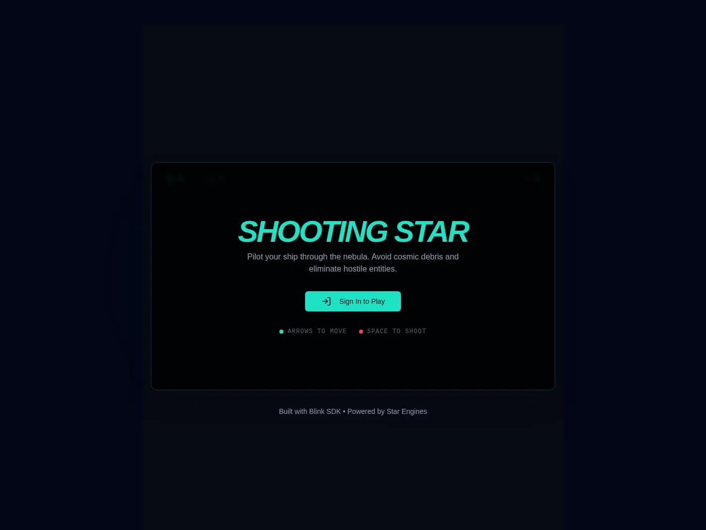 Shooting Star Game