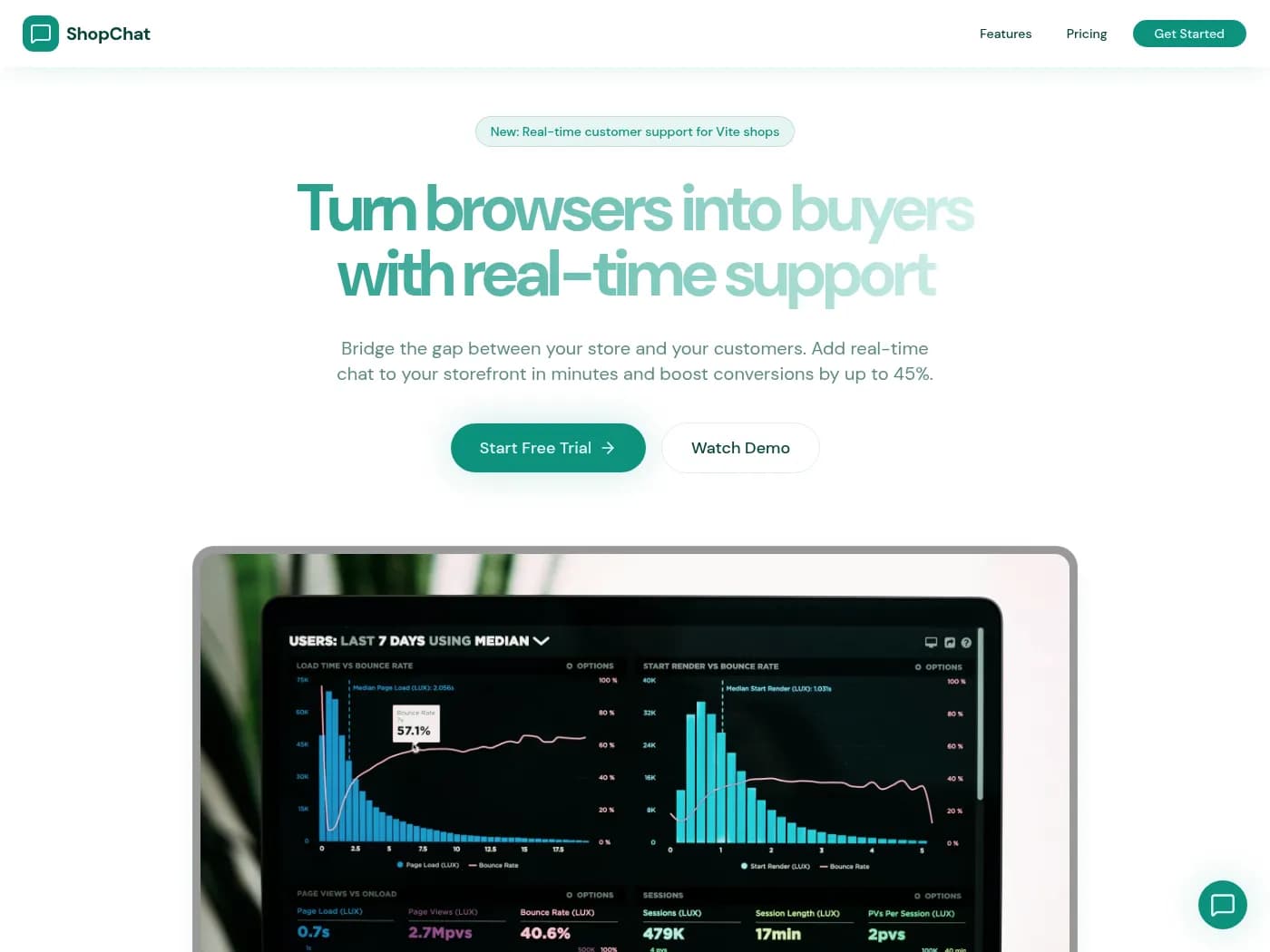 Shop Chat Connect