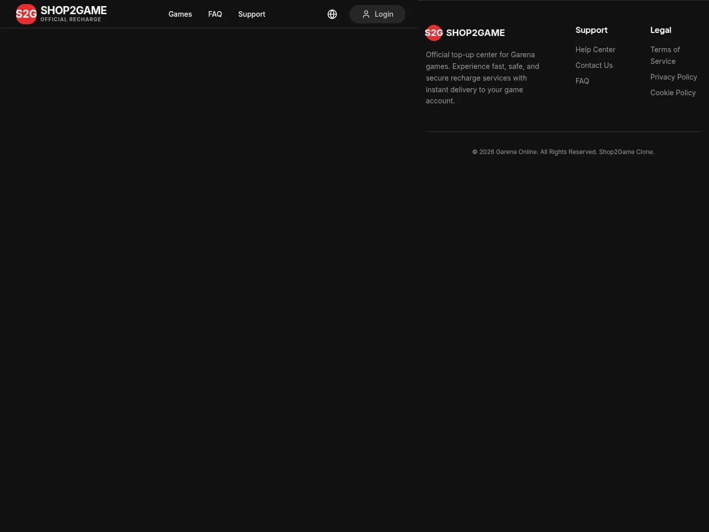 Shop2Game Clone