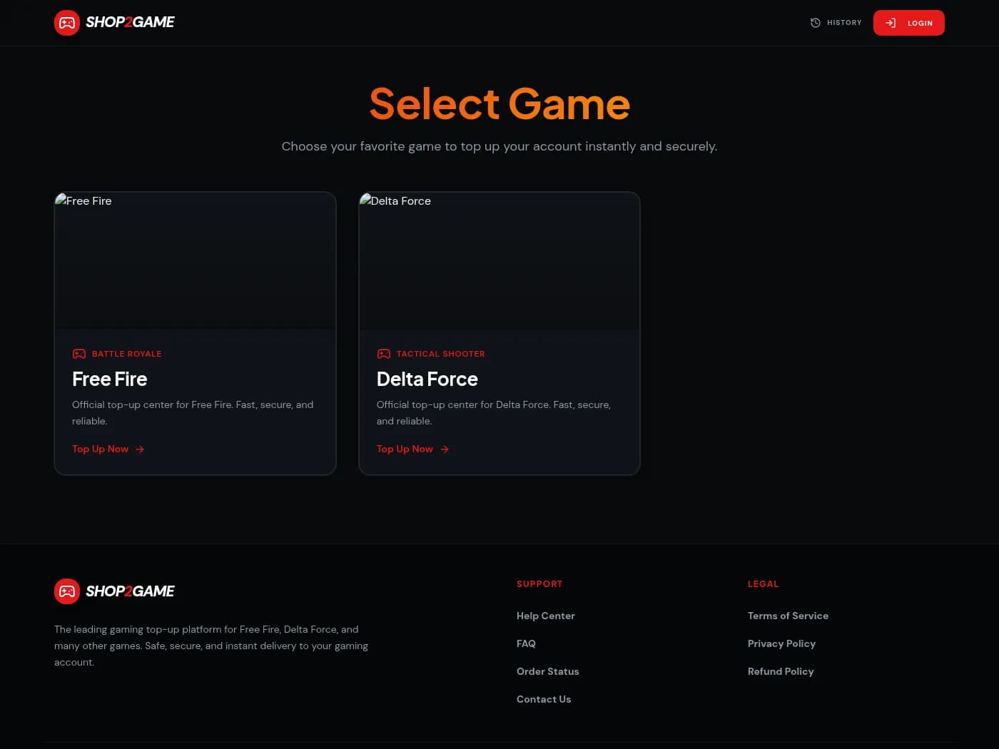 Shop2Game Clone