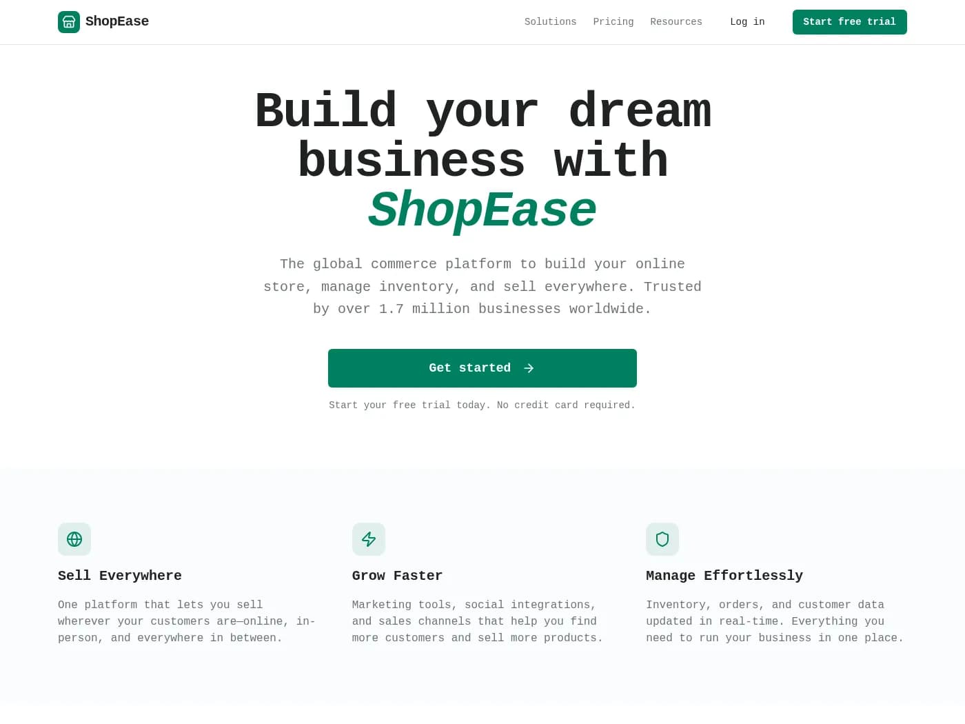 ShopEase Clone
