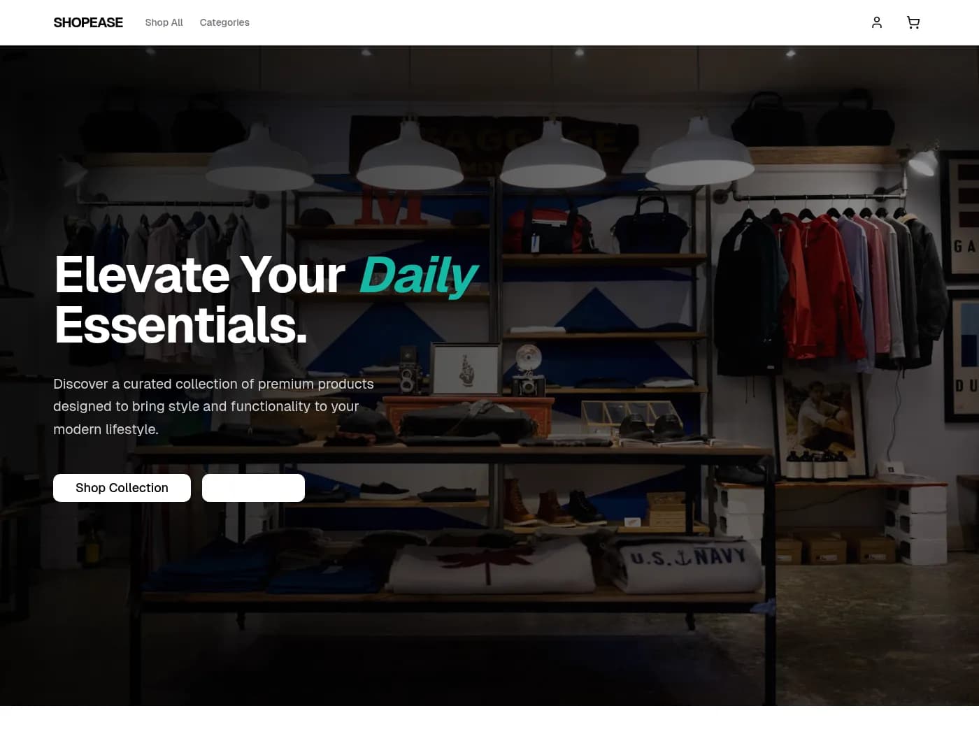 ShopEase Webstore