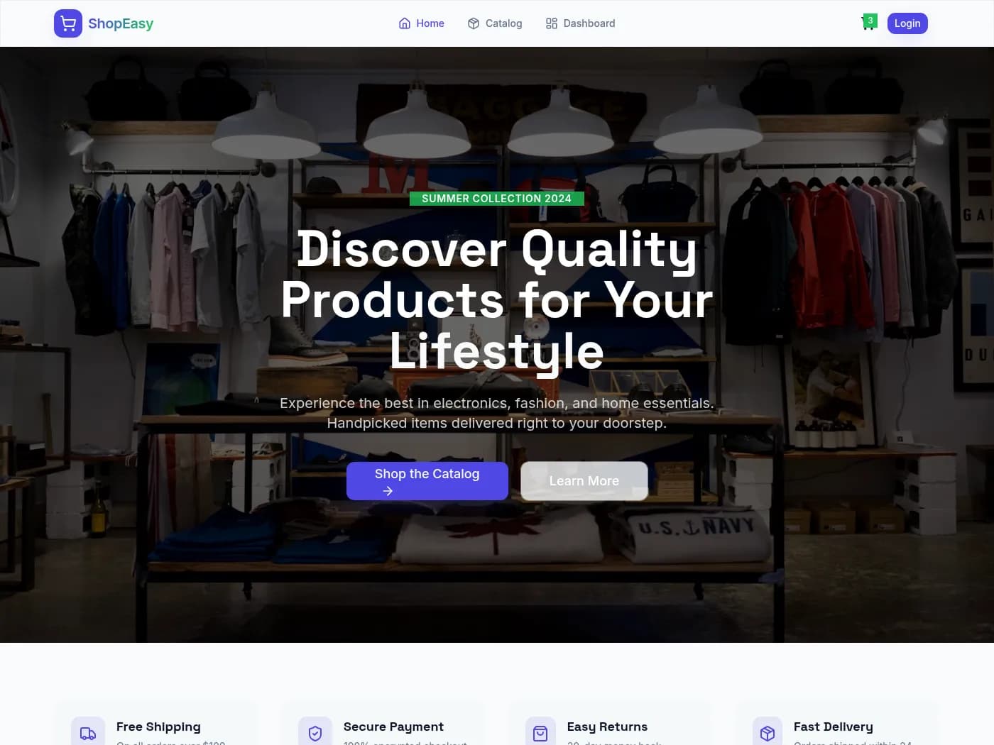 ShopEasy Platform