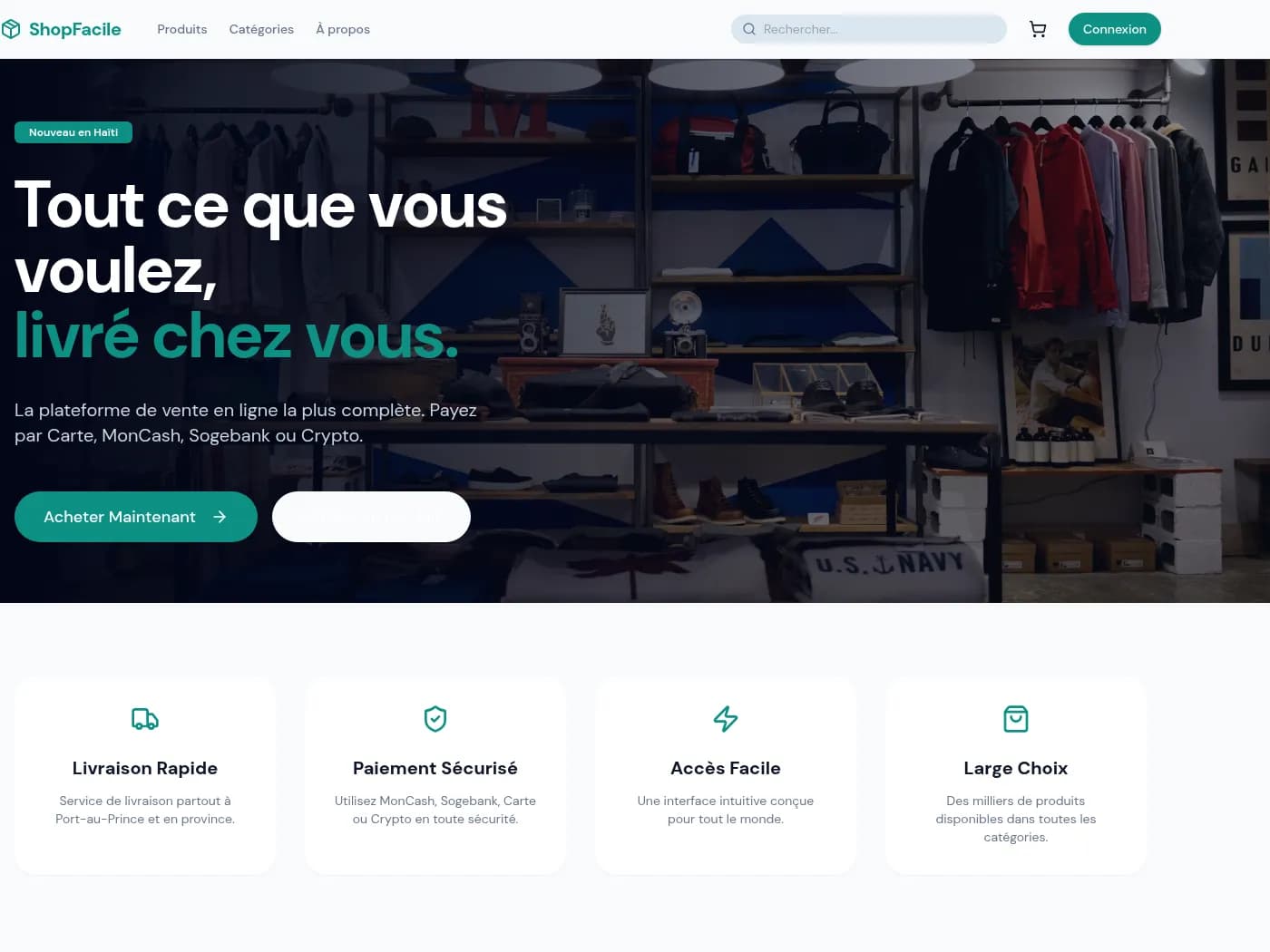 ShopFacile Marketplace