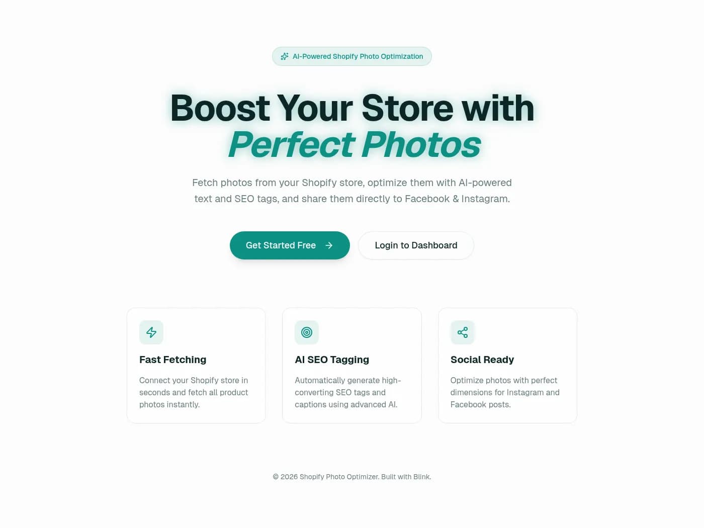 Shopify Photo Optimizer