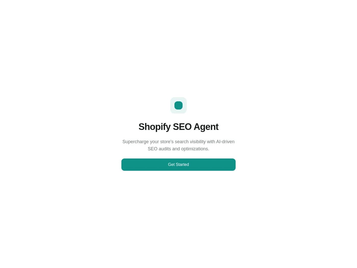 Shopify SEO Agent