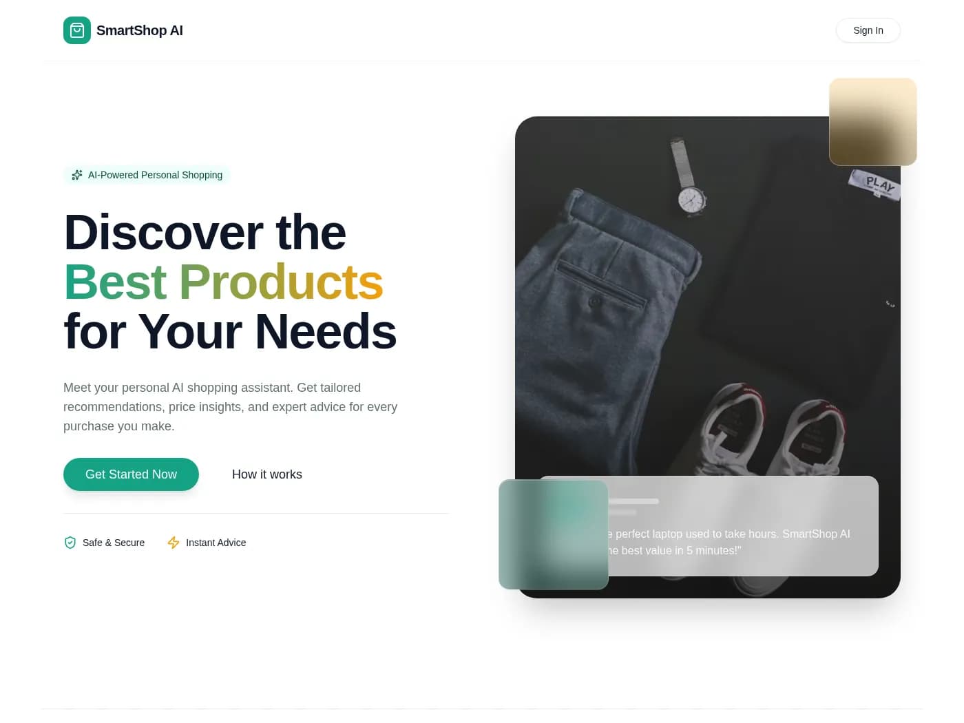 Smart Shopping Advisor
