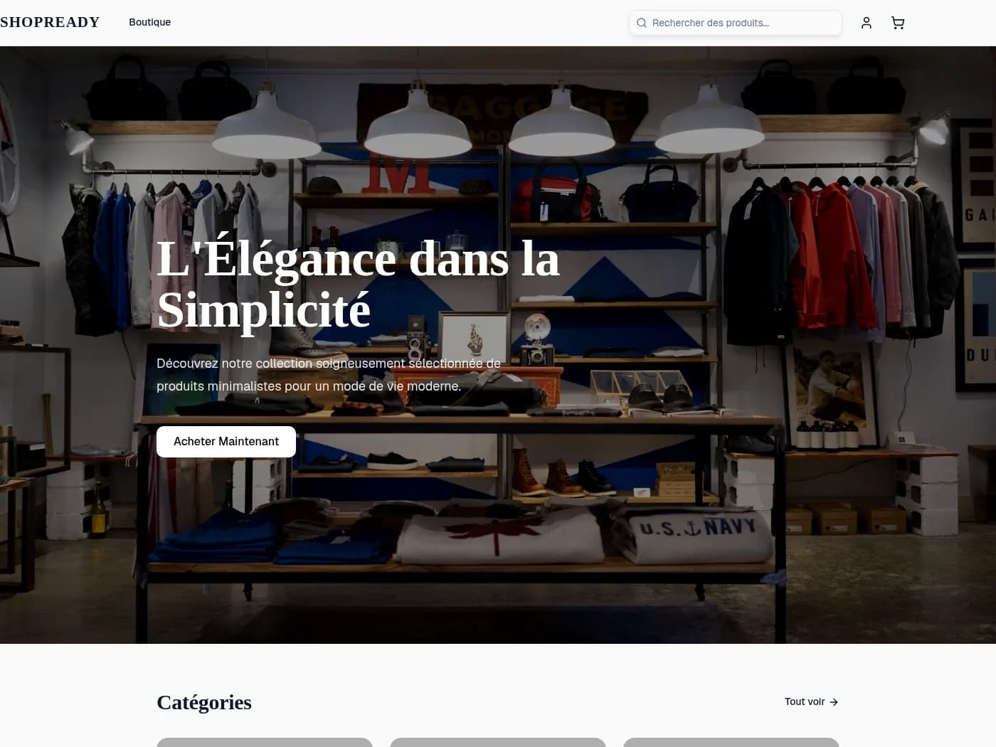 ShopReady Online Store