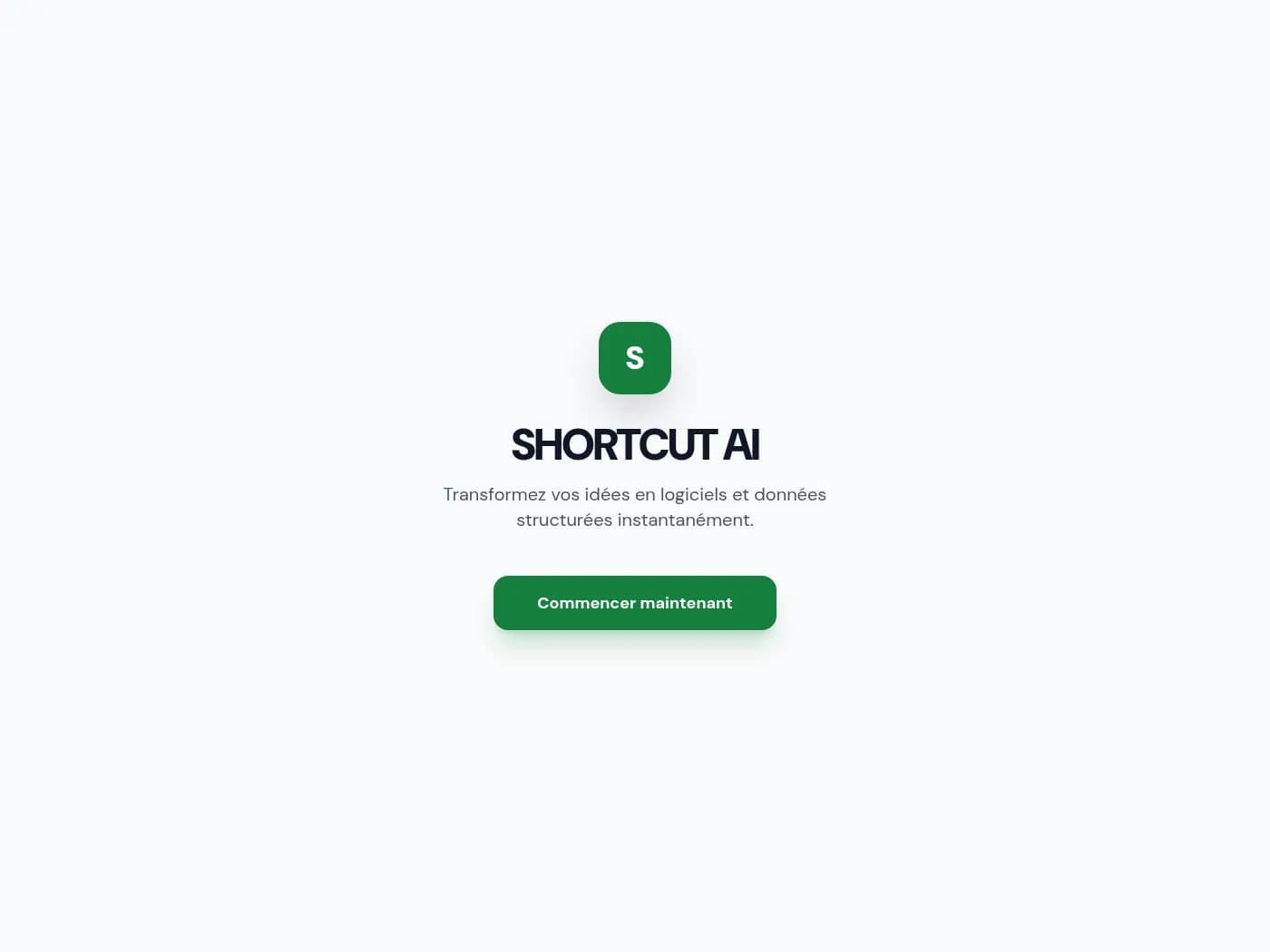Shortcut AI Builder