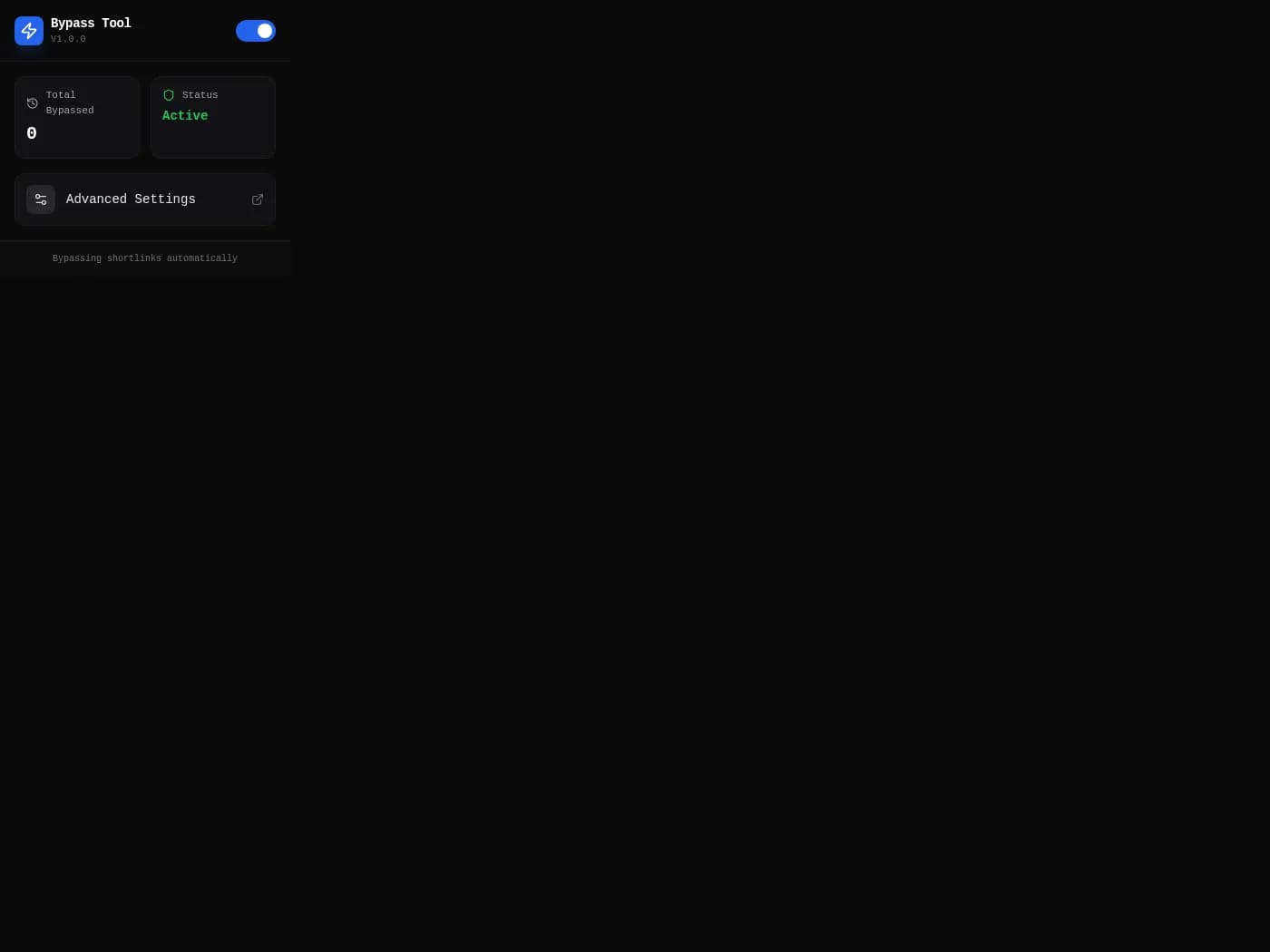 Shortlink Bypass Tool