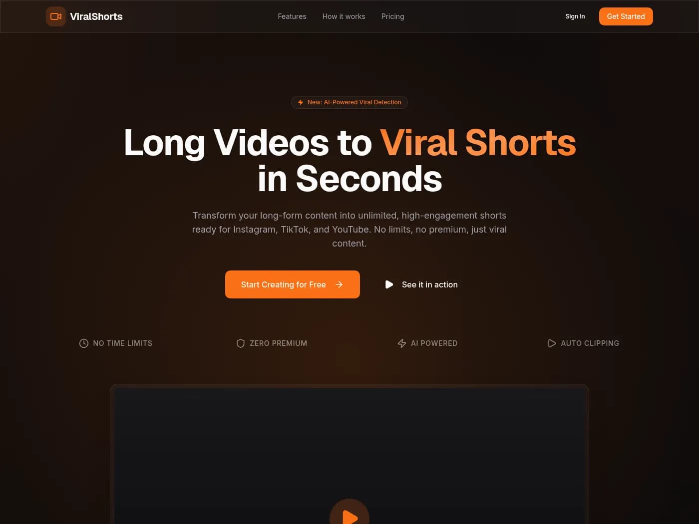 Shorts Generator Web