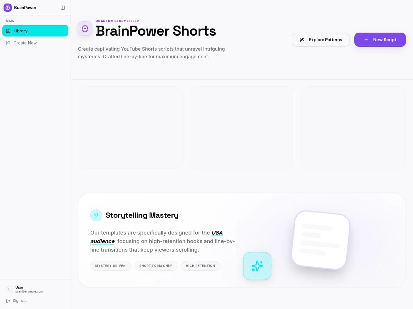 BrainPower Shorts Script