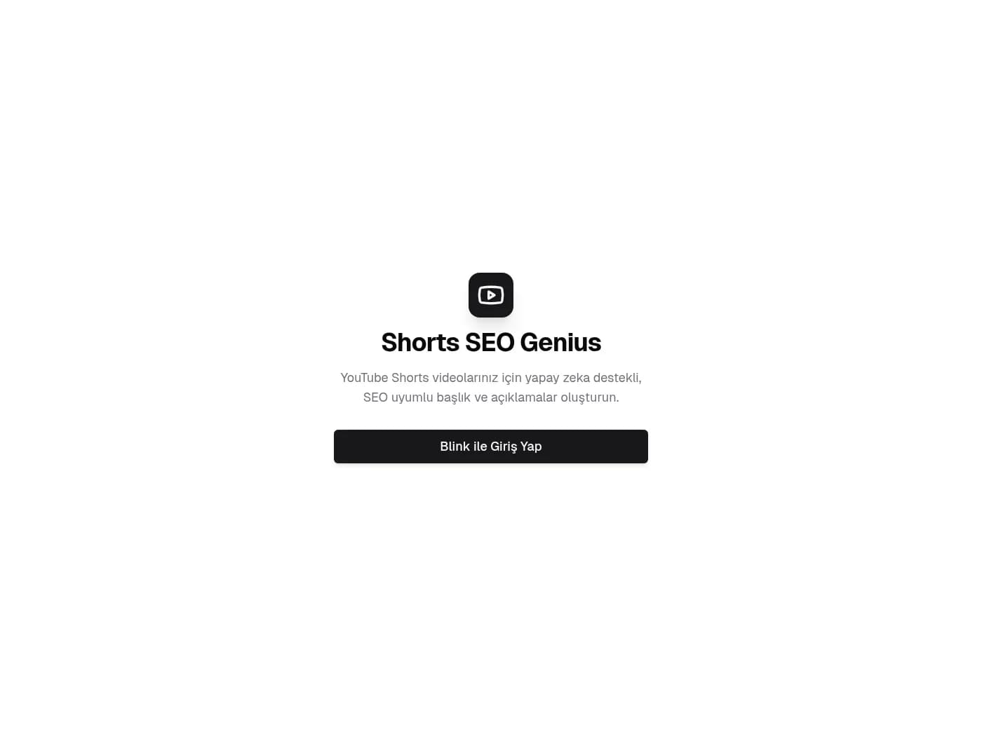 Shorts SEO Genius