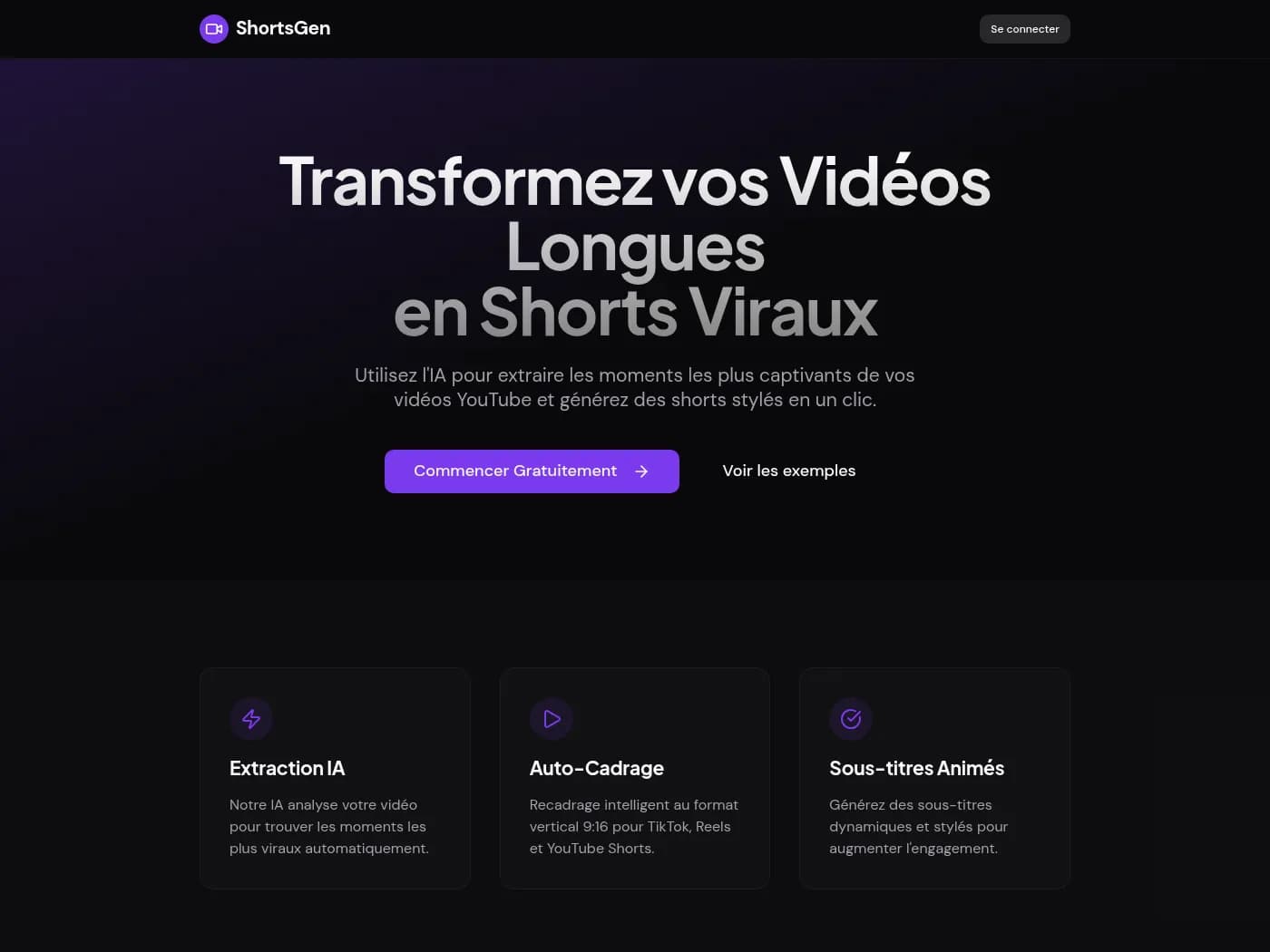 ShortsGen SaaS
