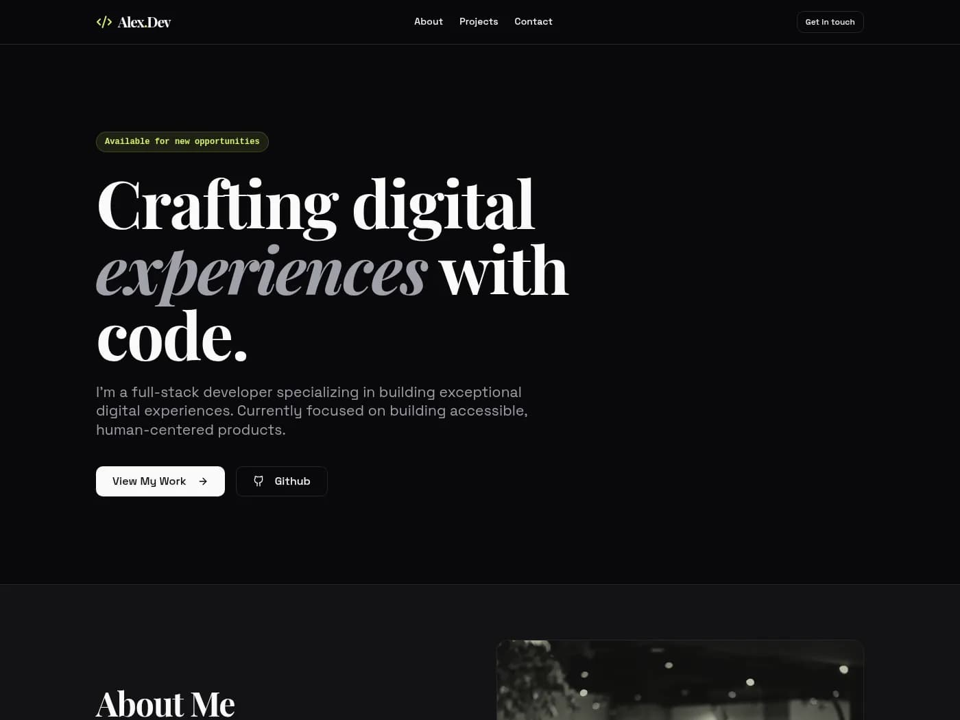 Showcase Portfolio