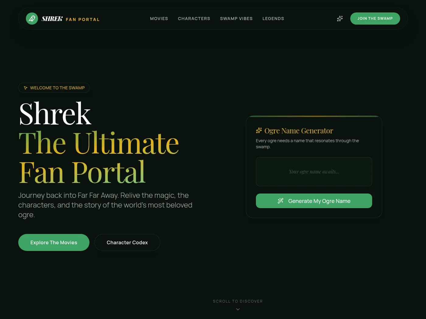 Shrek Fan Portal