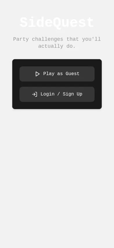 SideQuest Party Game