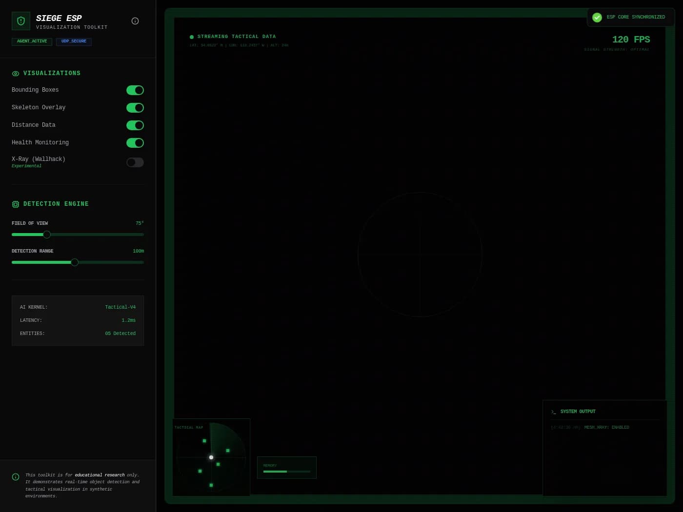 Siege ESP Toolkit
