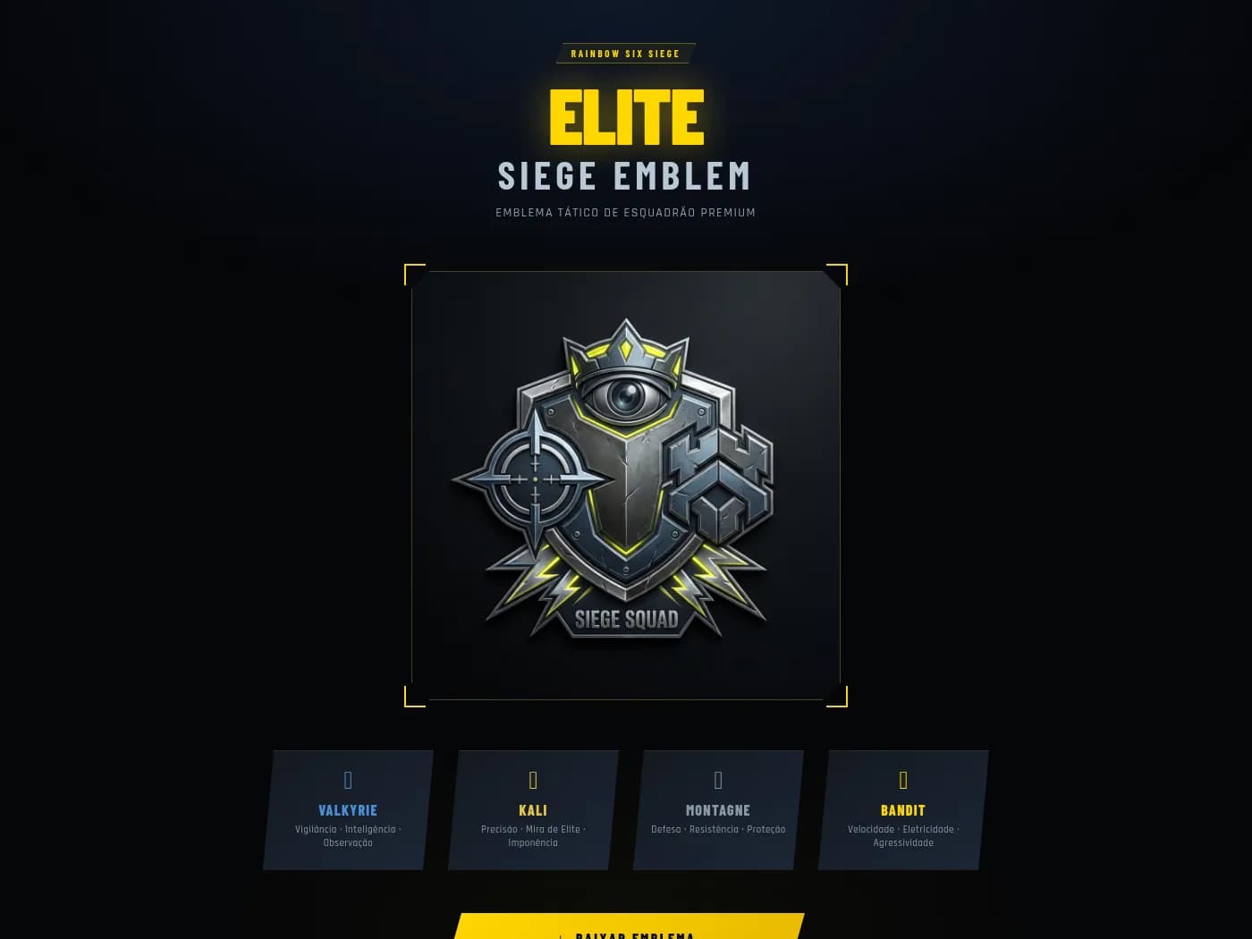 Elite Siege Emblem