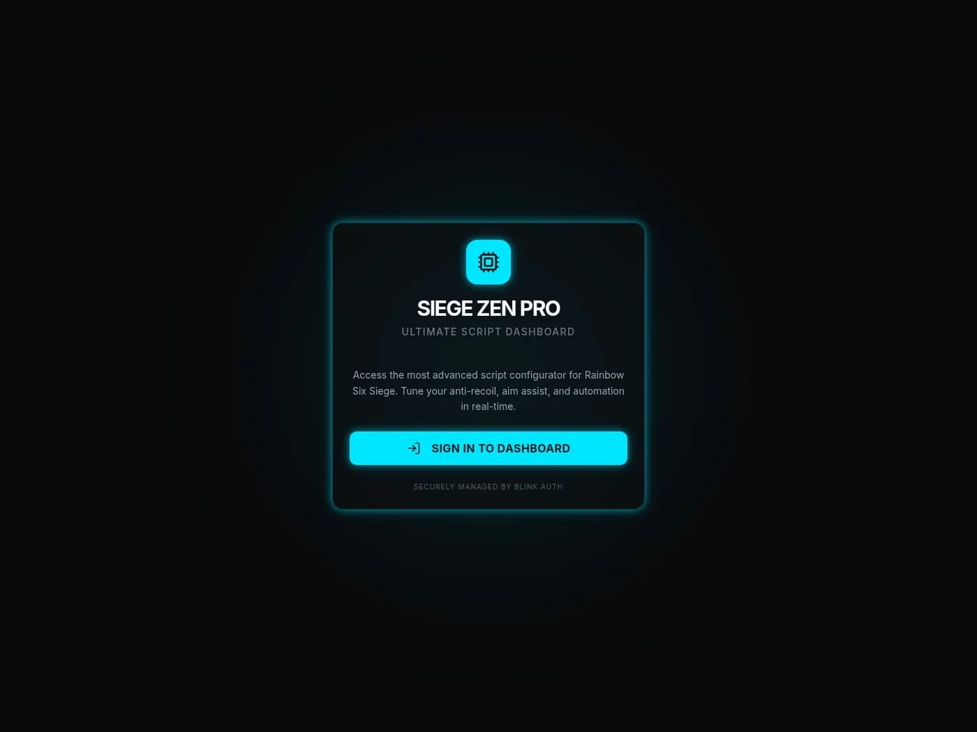 Siege Zen Pro Script