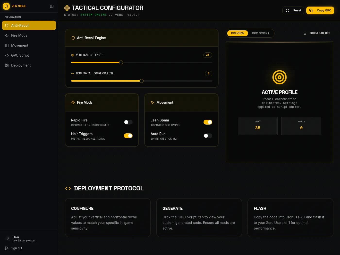Siege Zen Script Hub