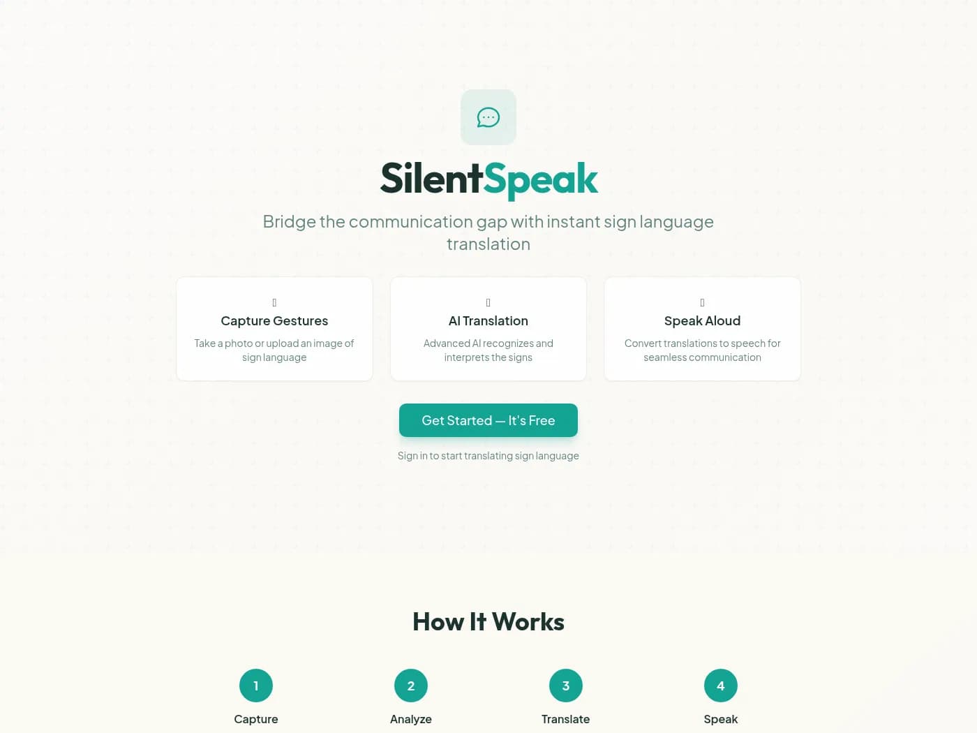 SilentSpeak