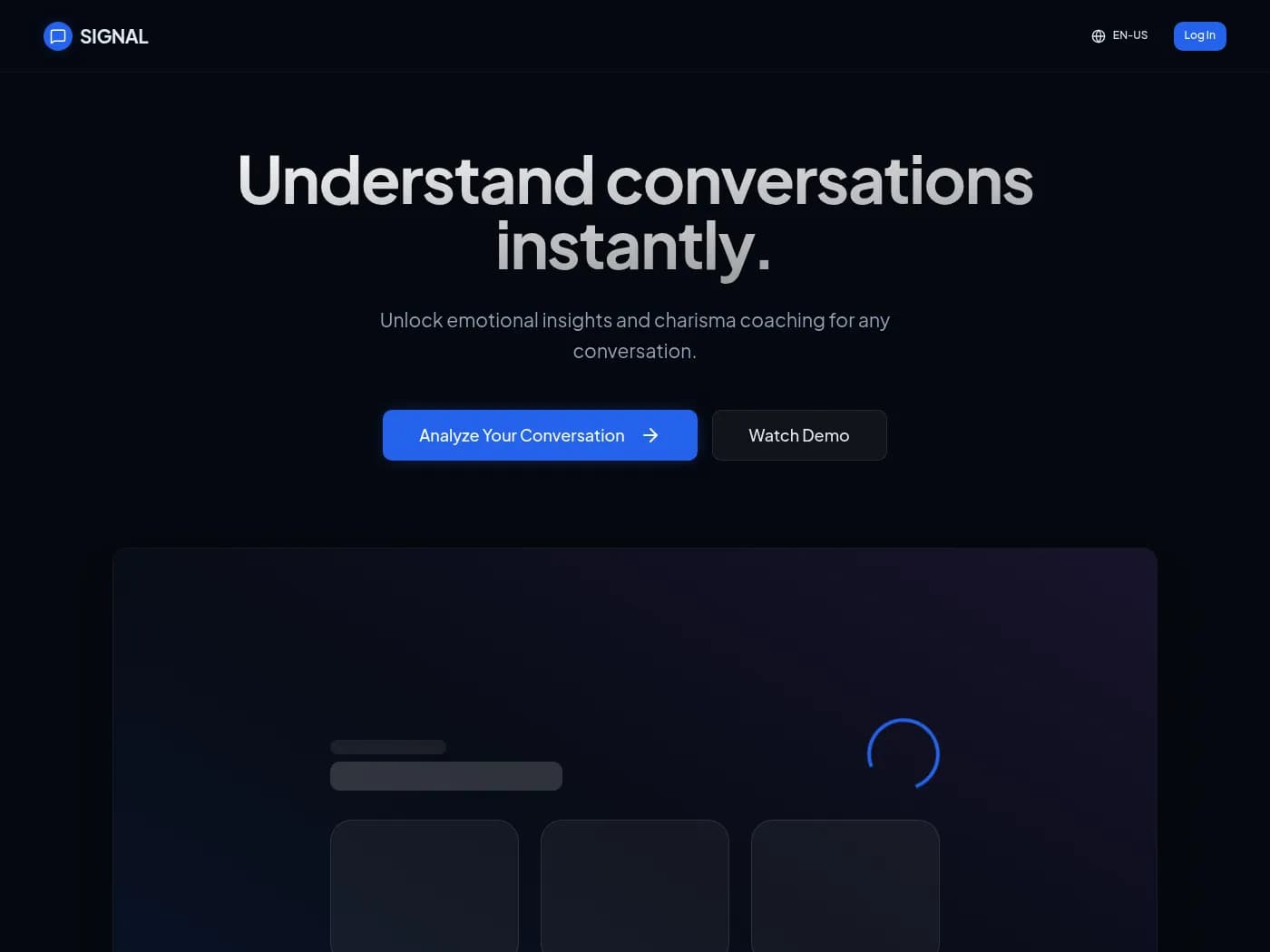 Signal Social Intelligence