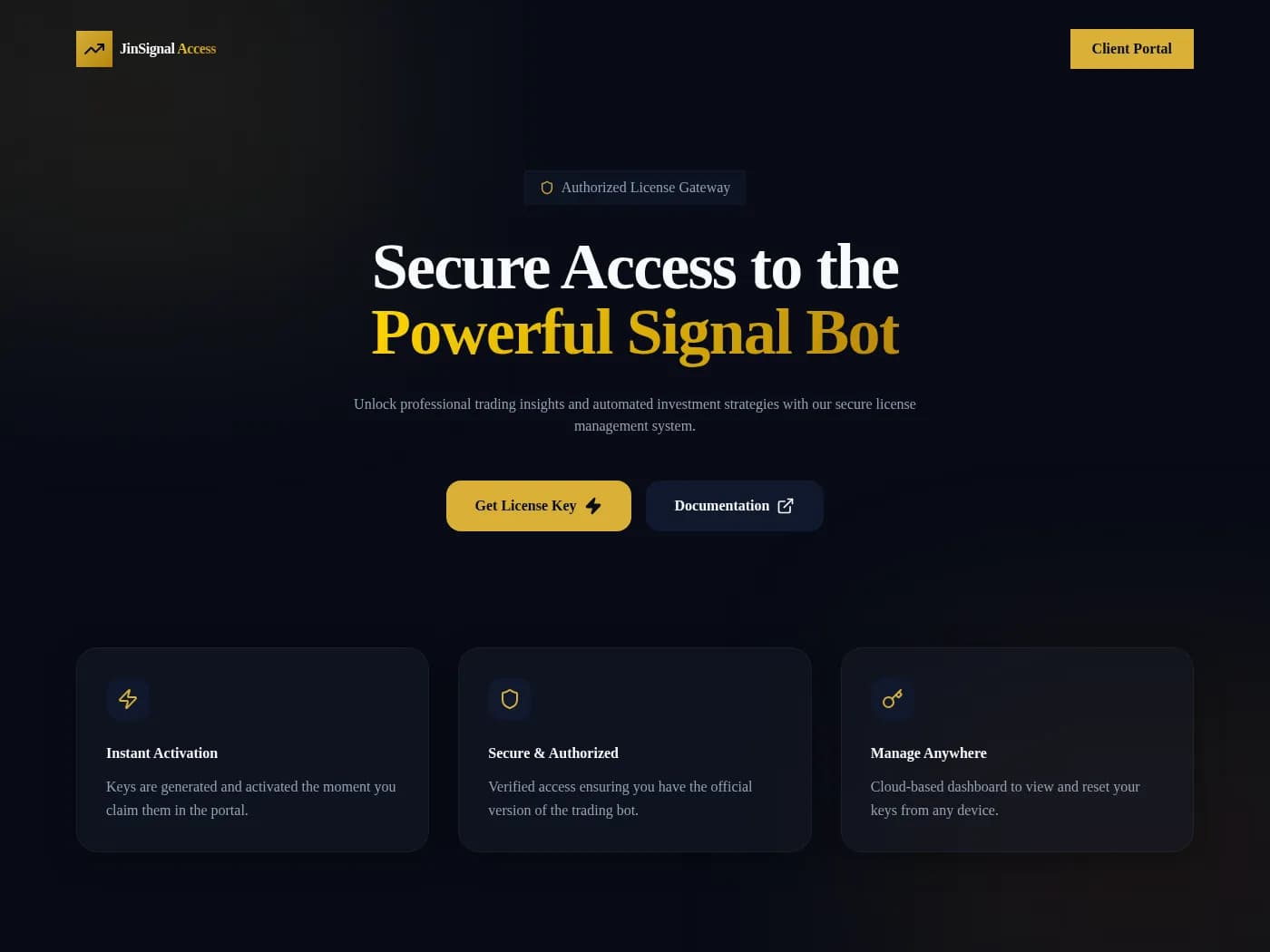 Chinese Signal Bot Access