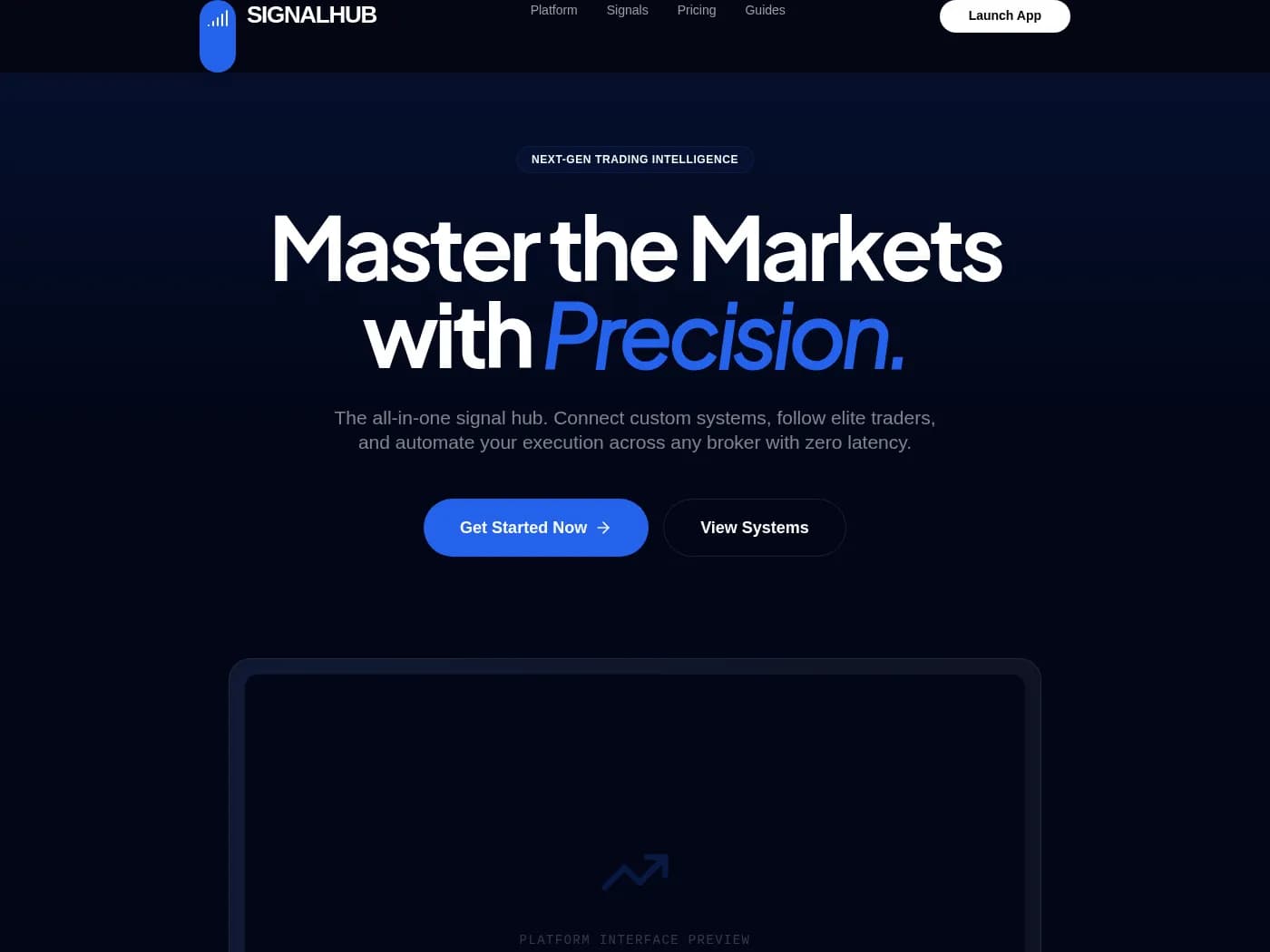 Signal Trader Hub