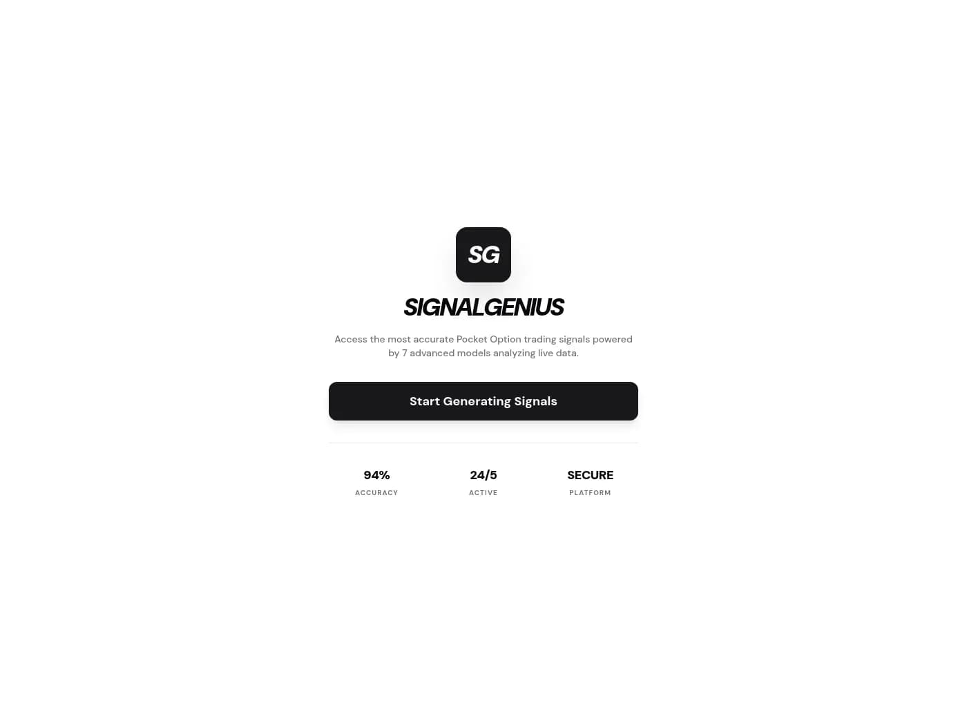 SignalGenius Trading Bot
