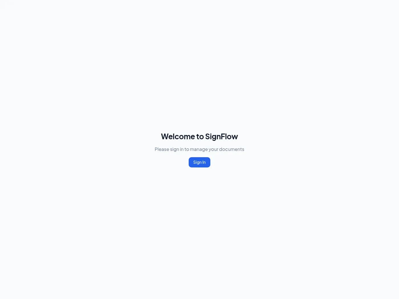 SignFlow