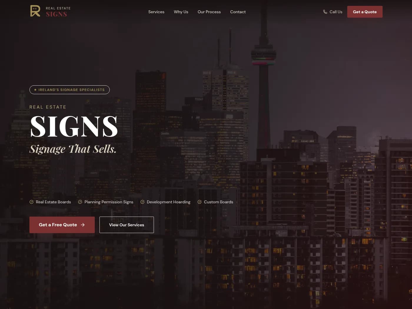 Signs.ie Web Showcase
