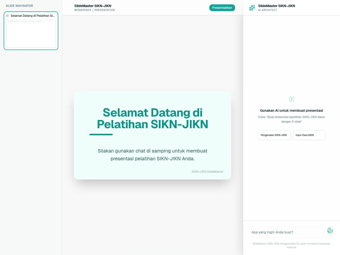 SIKN-JIKN Training Slides