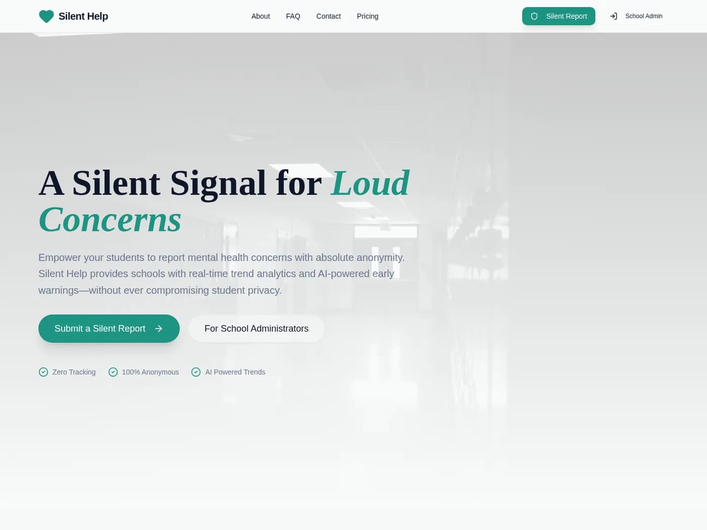 Silent Help Platform