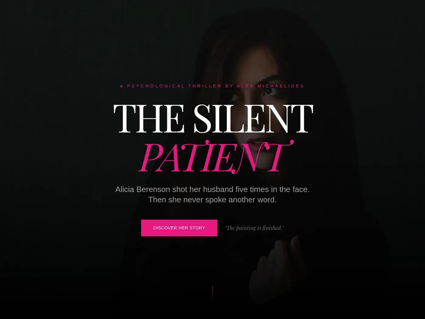 Silent Patient Intro Site
