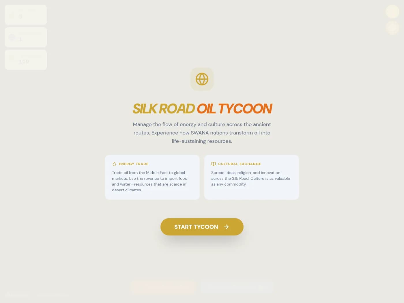 Silk Road Oil Tycoon