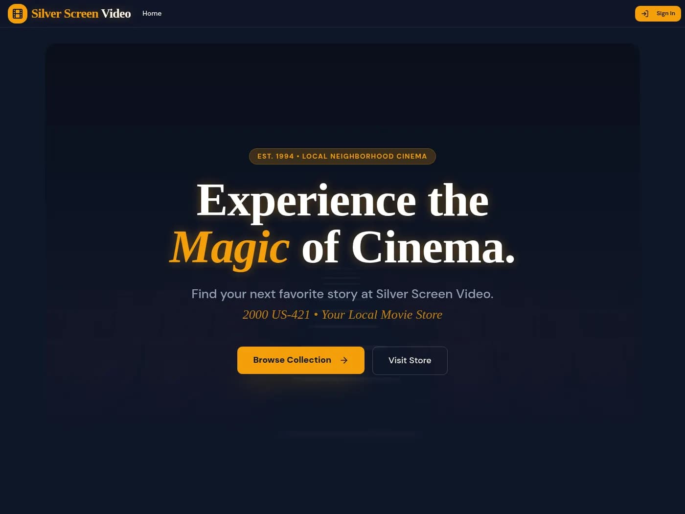 Silver Screen Video