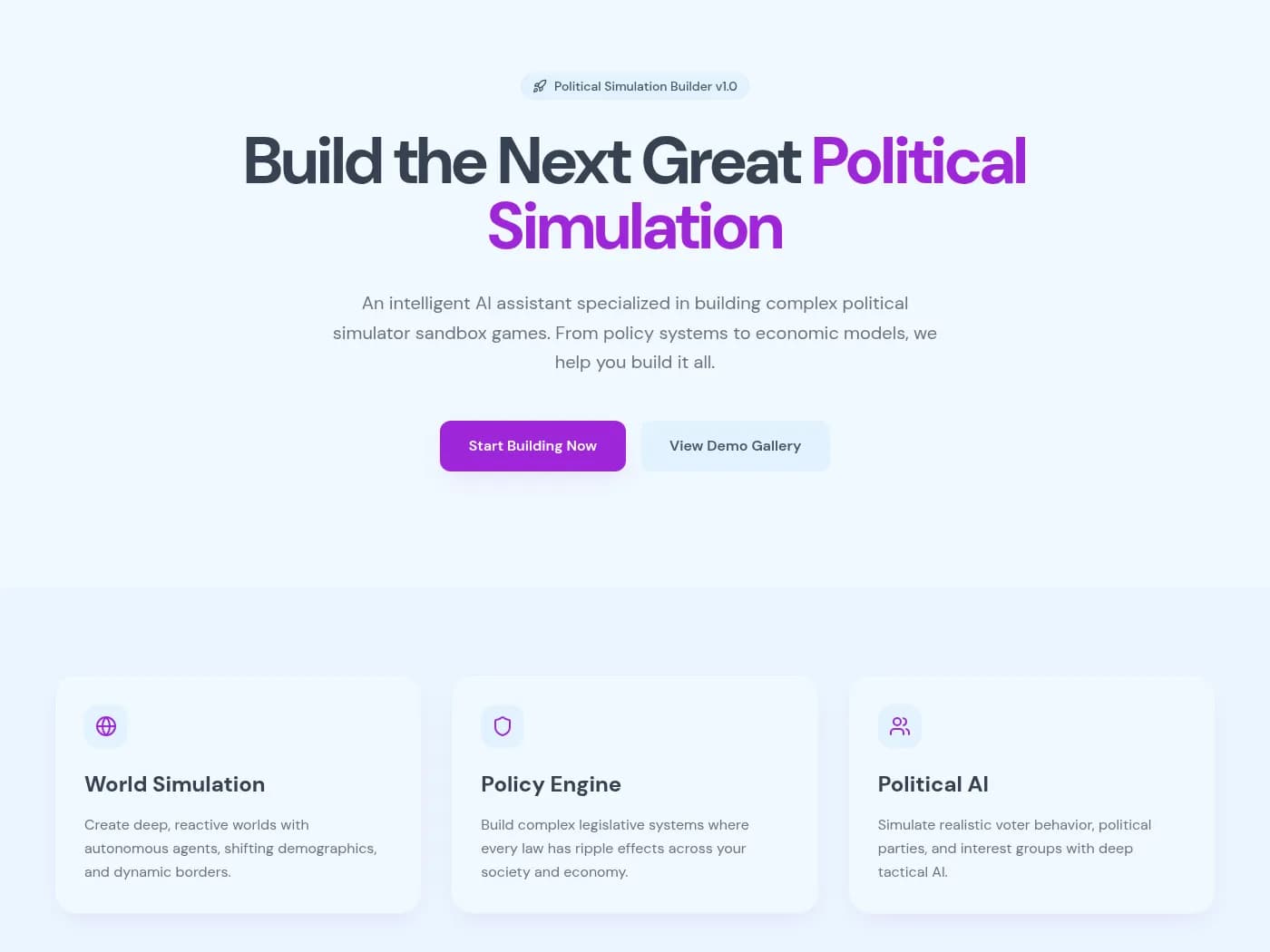 SimBuilder AI Assistant