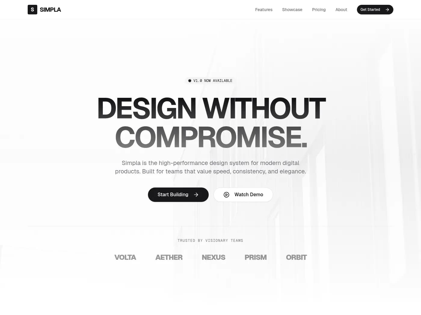 Simpla Landing Page