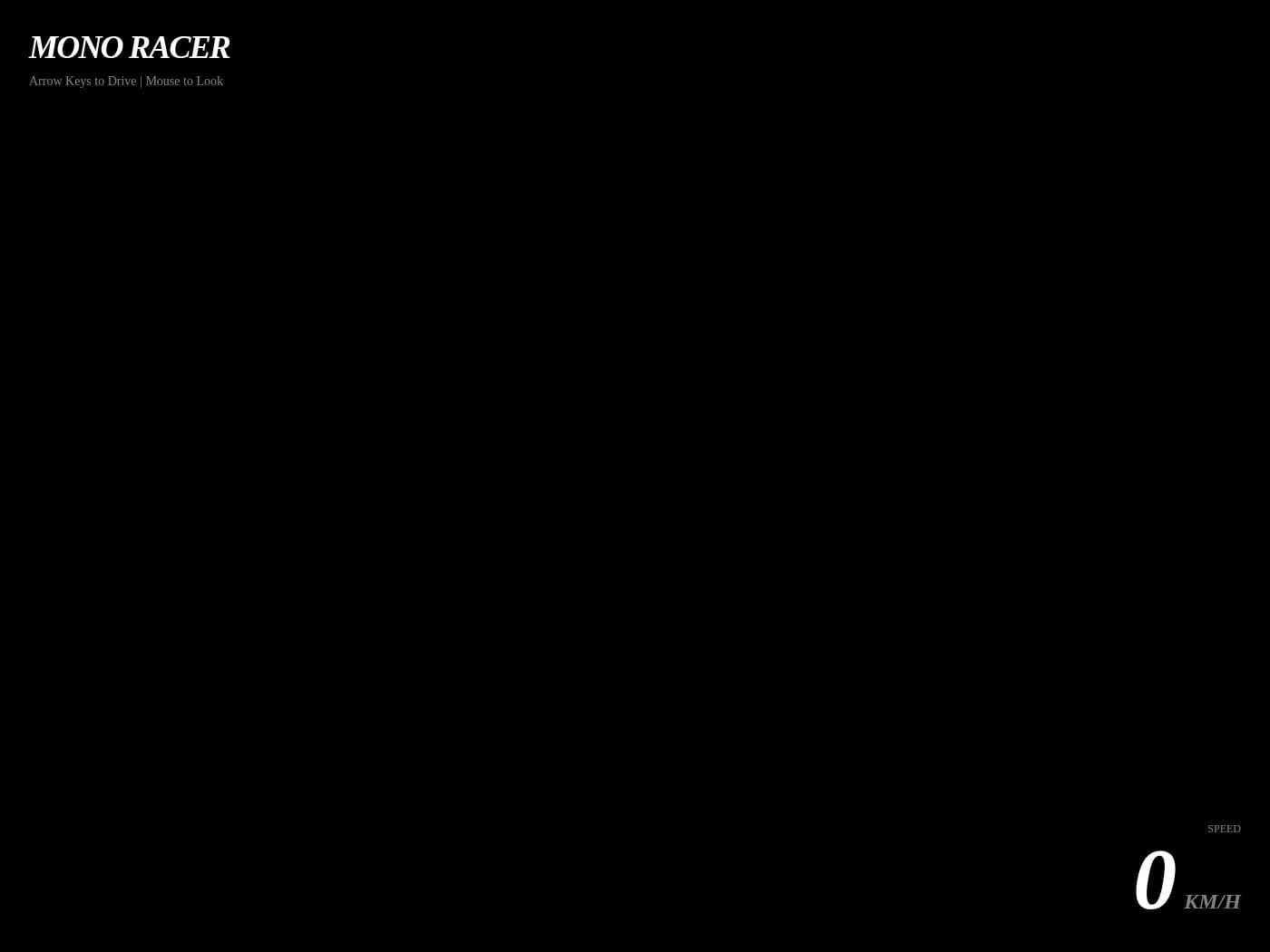 Simple 3D Racer