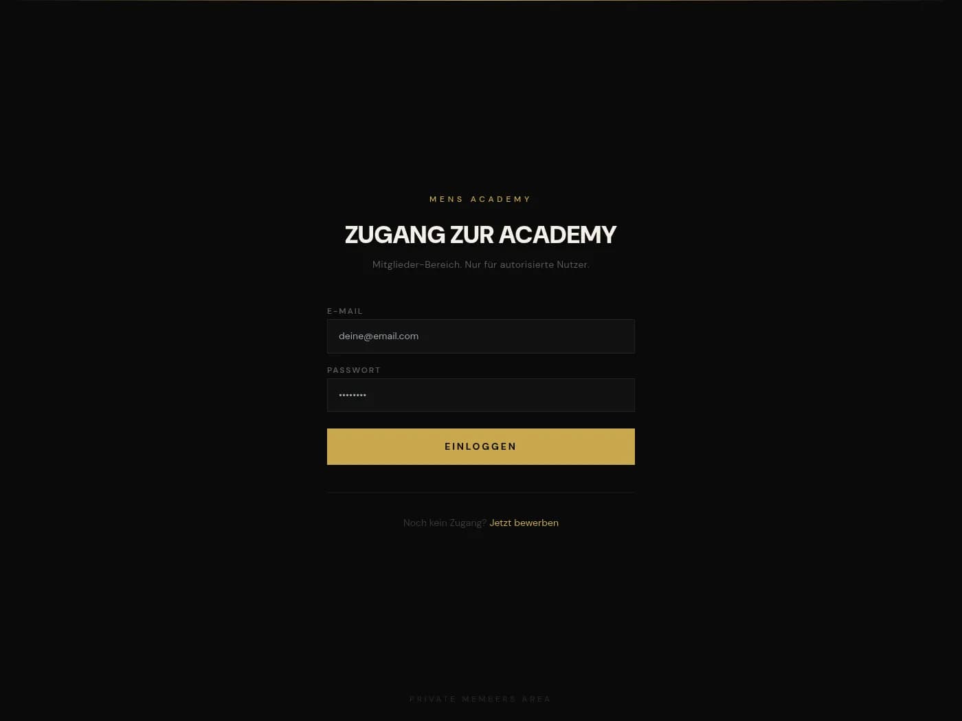 Simple Auth Portal