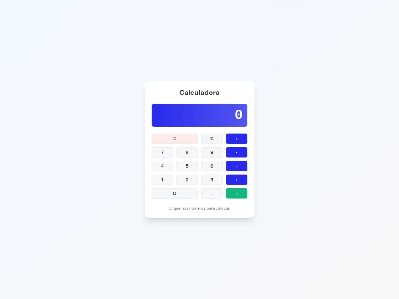 Simple Calculator App