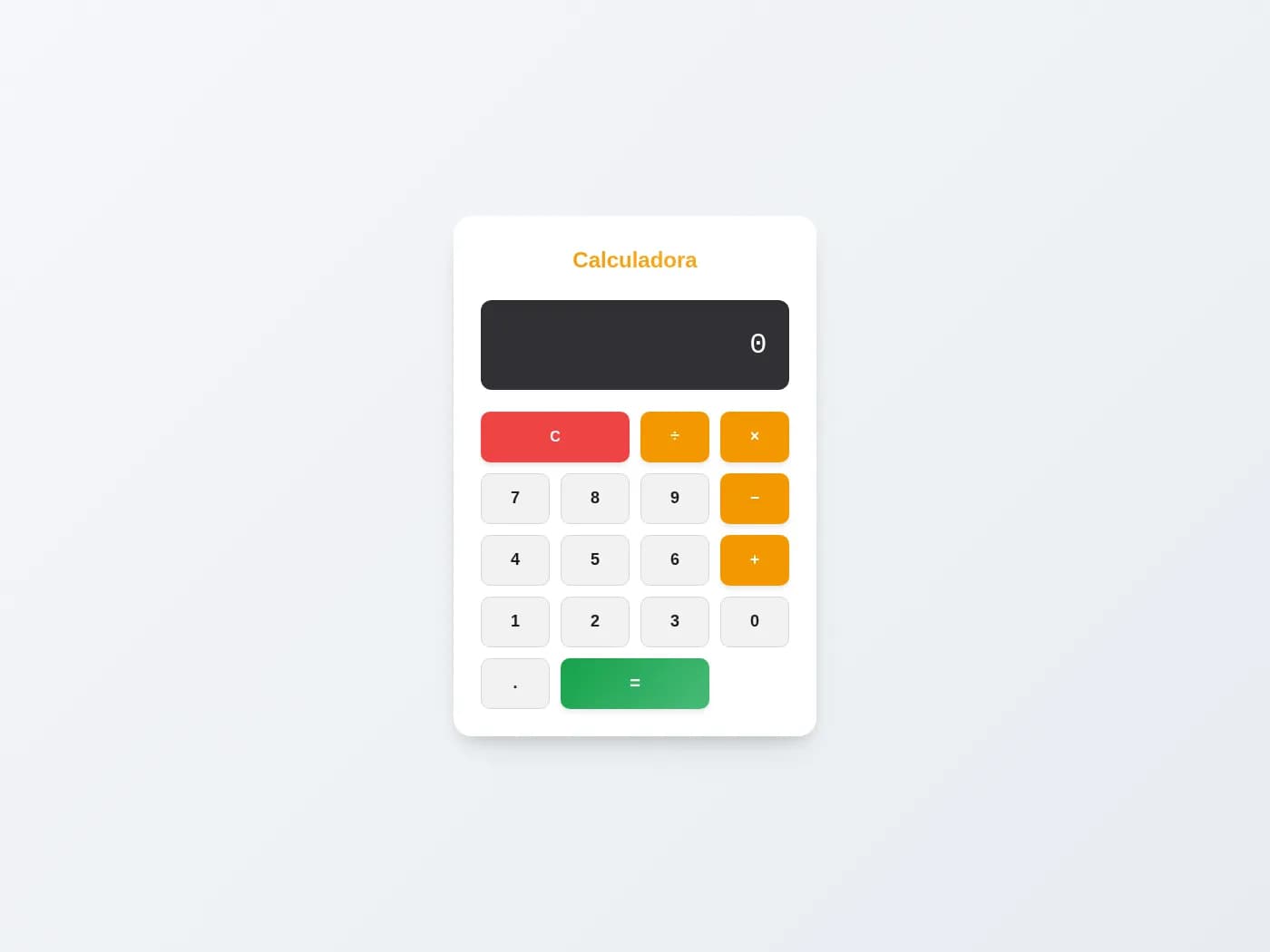 Easy Web Calculator