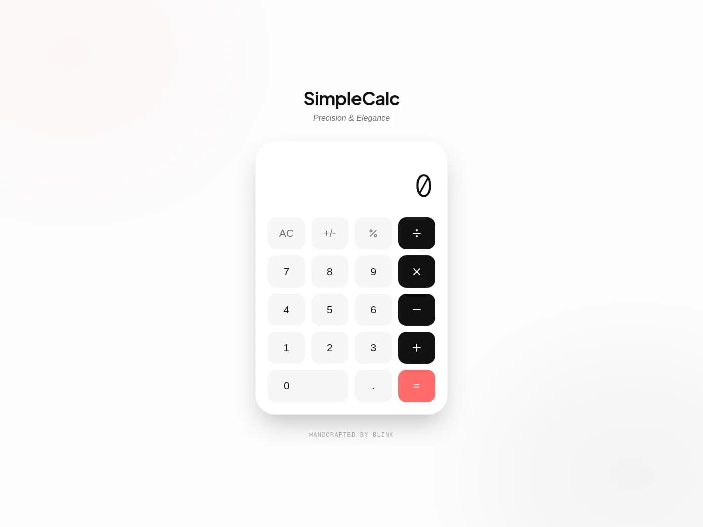 SimpleCalc