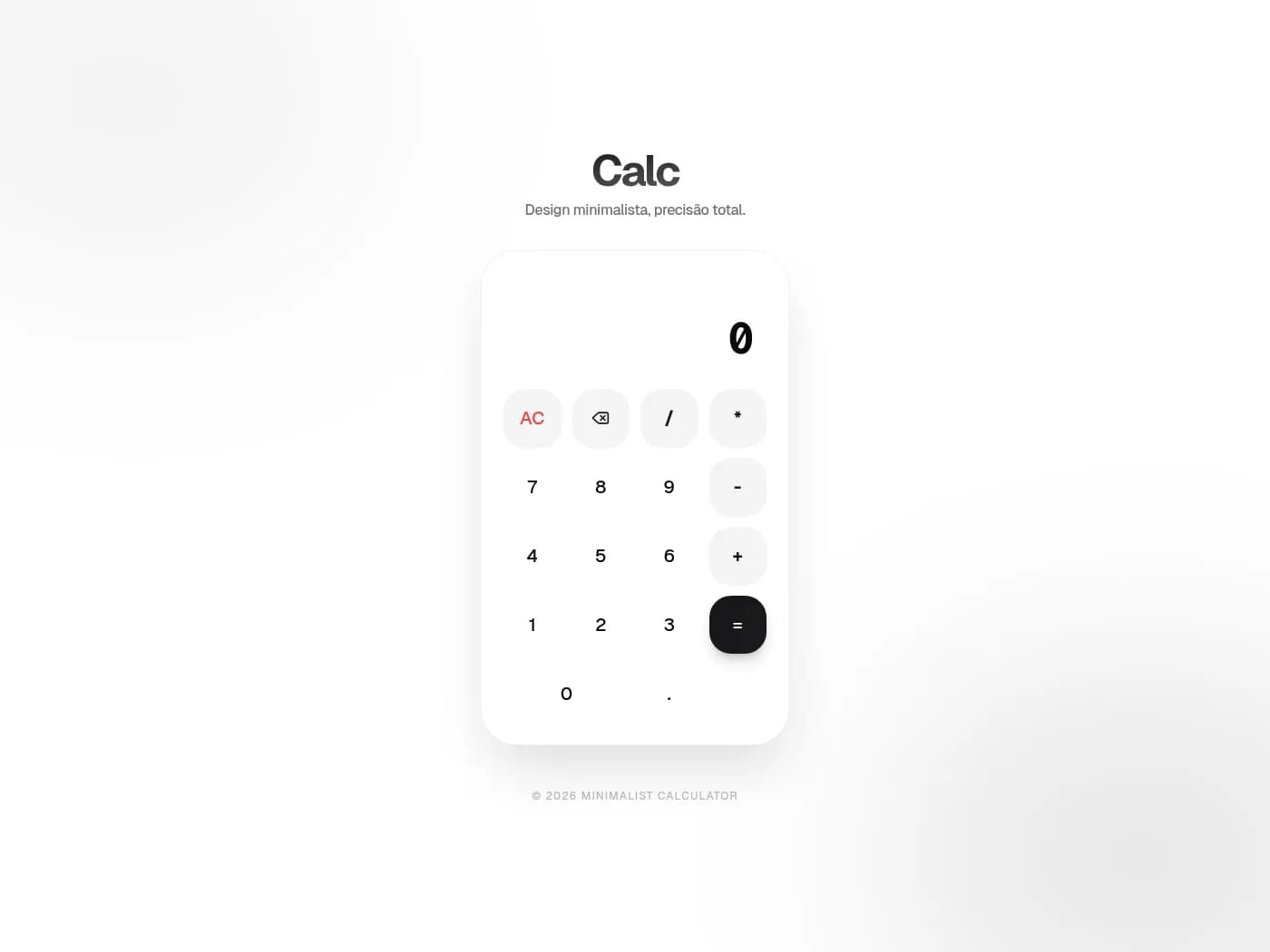 Simple Calc App